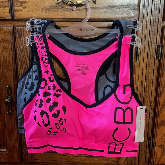 BCBGeneration | Intimates & Sleepwear | Nwt Bcbg 2 Bra Pinkgray Comfort ...